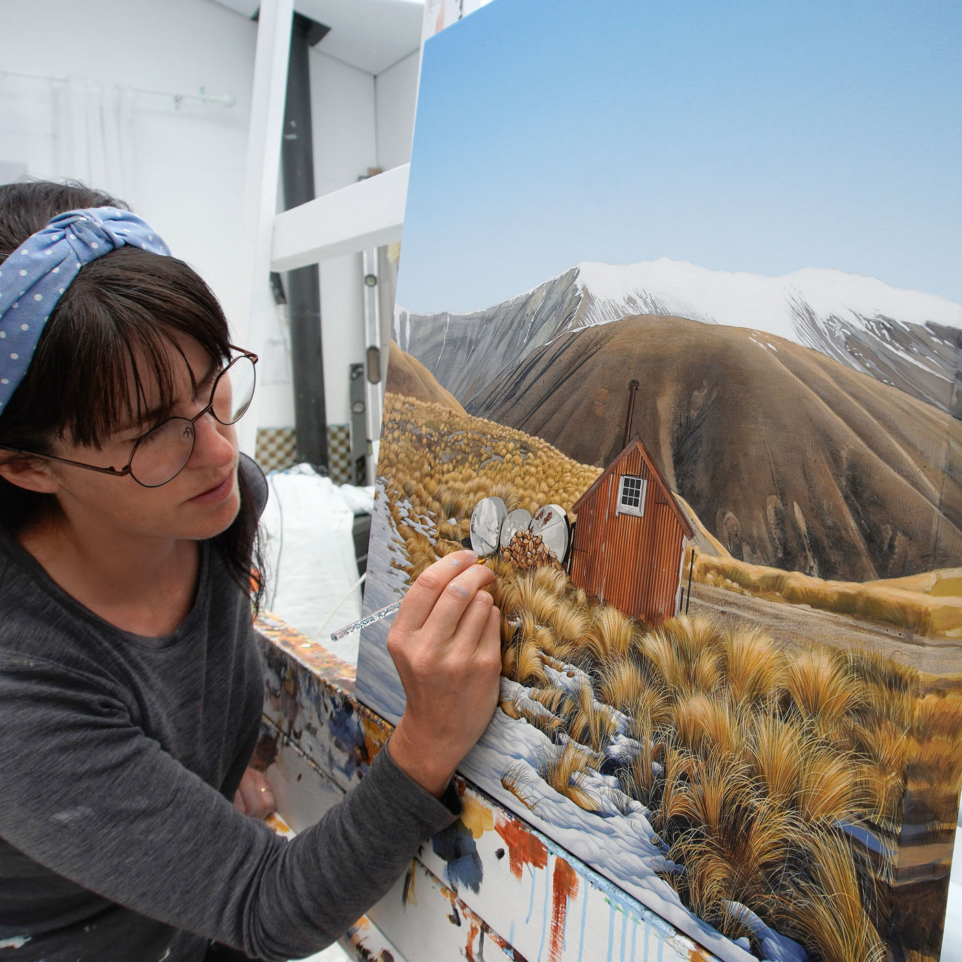 Camp Stream Hut - Bellamy Gallery