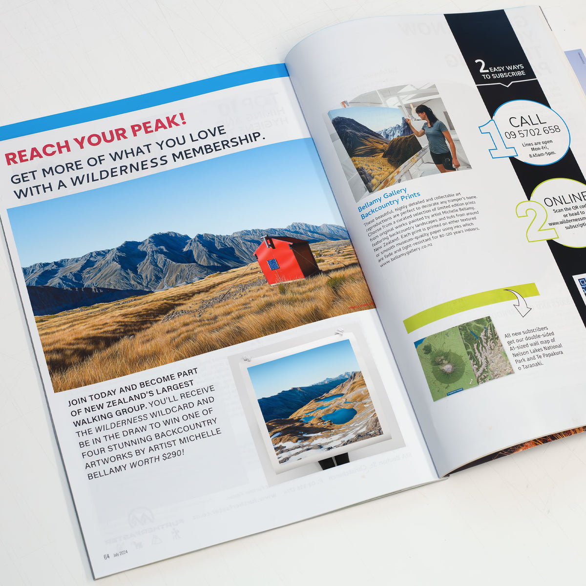 Wilderness Magazine - giveaway - Bellamy Gallery