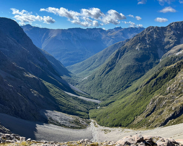 Bushline Hut-Lake Angelus-Sunset Saddle-Hopeless-Travers "loop ...