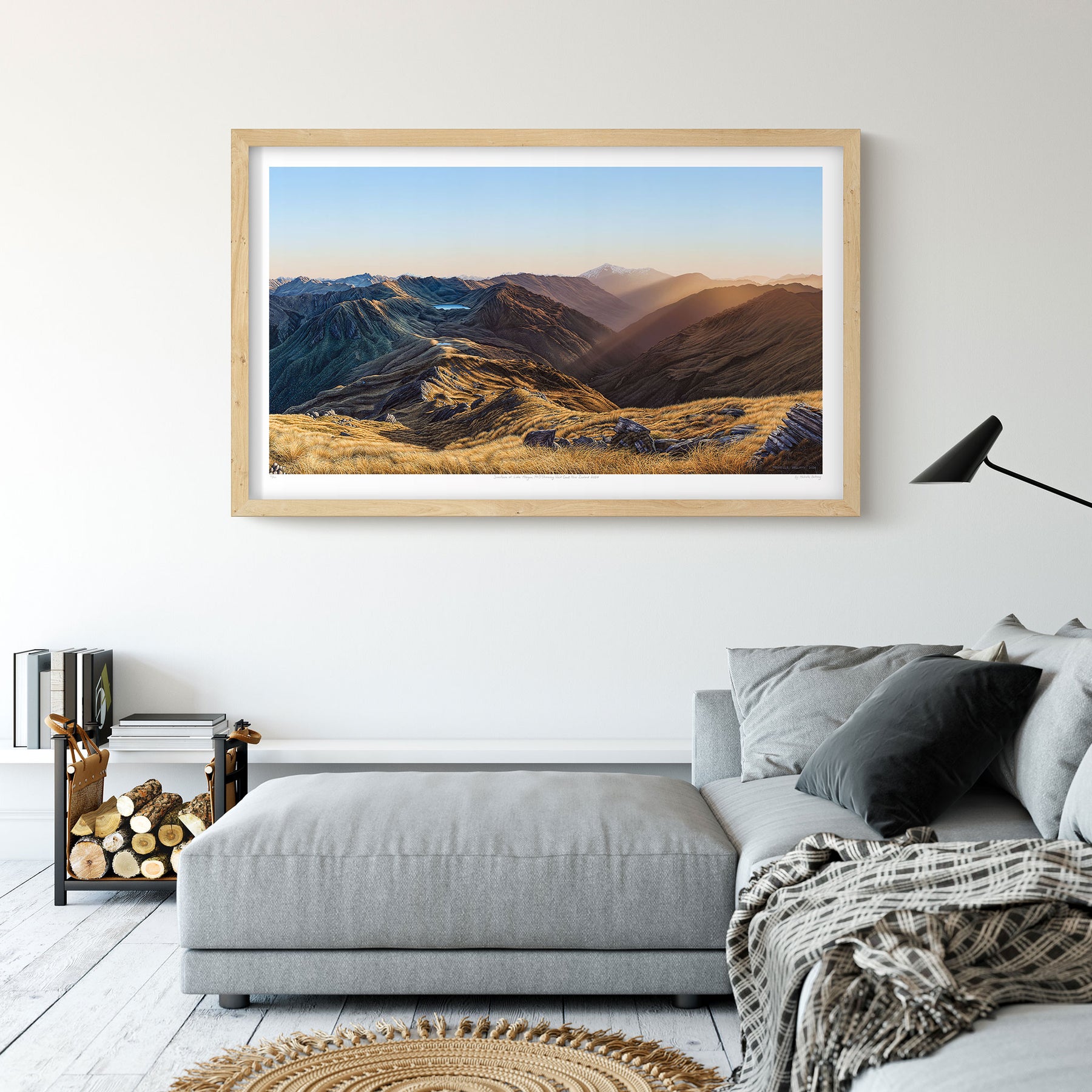 Sundown at Lake Morgan - Art Print - Bellamy Gallery