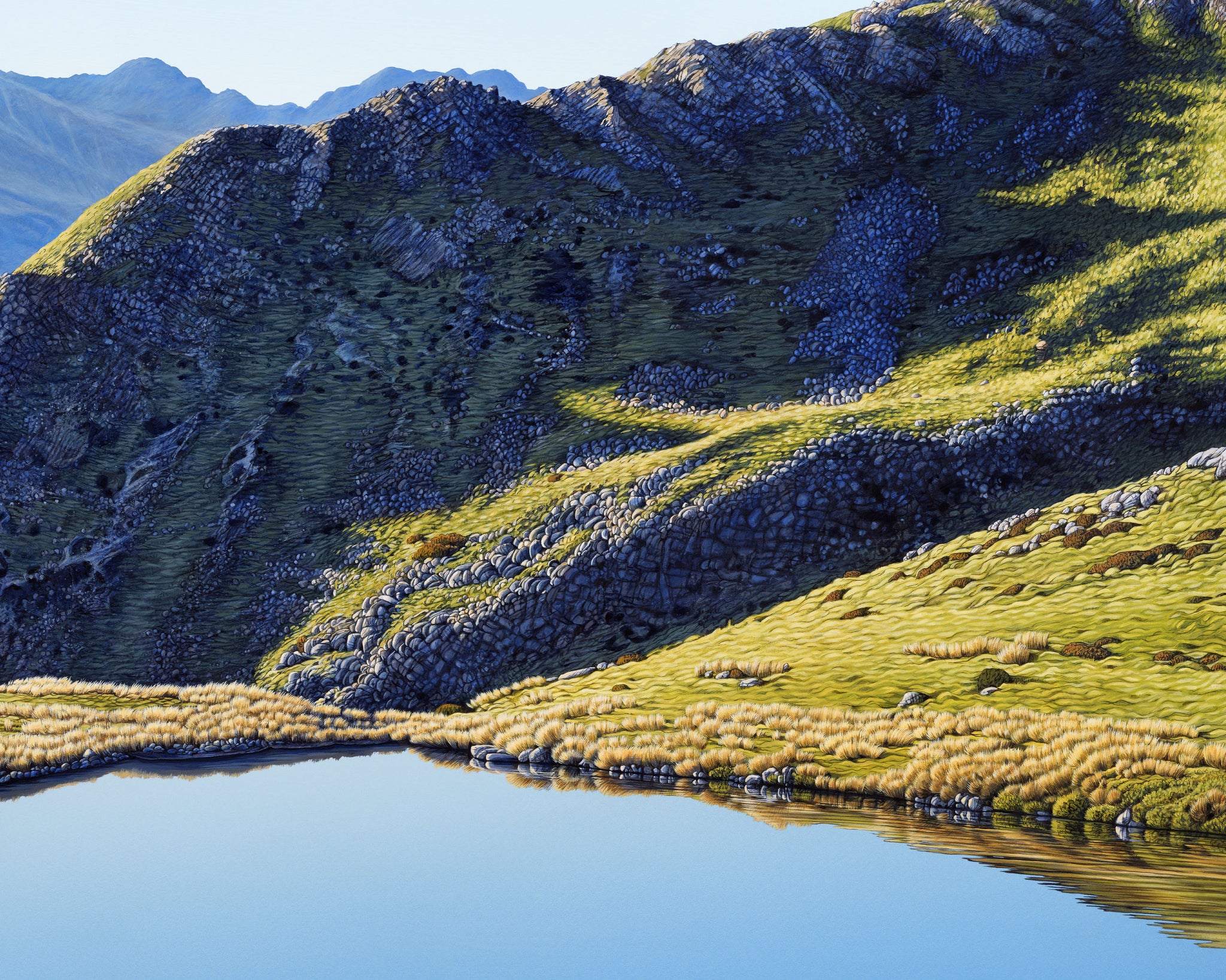 St Arnaud Range Tarn above Parachute Rocks - Nelson Lakes National Park ...