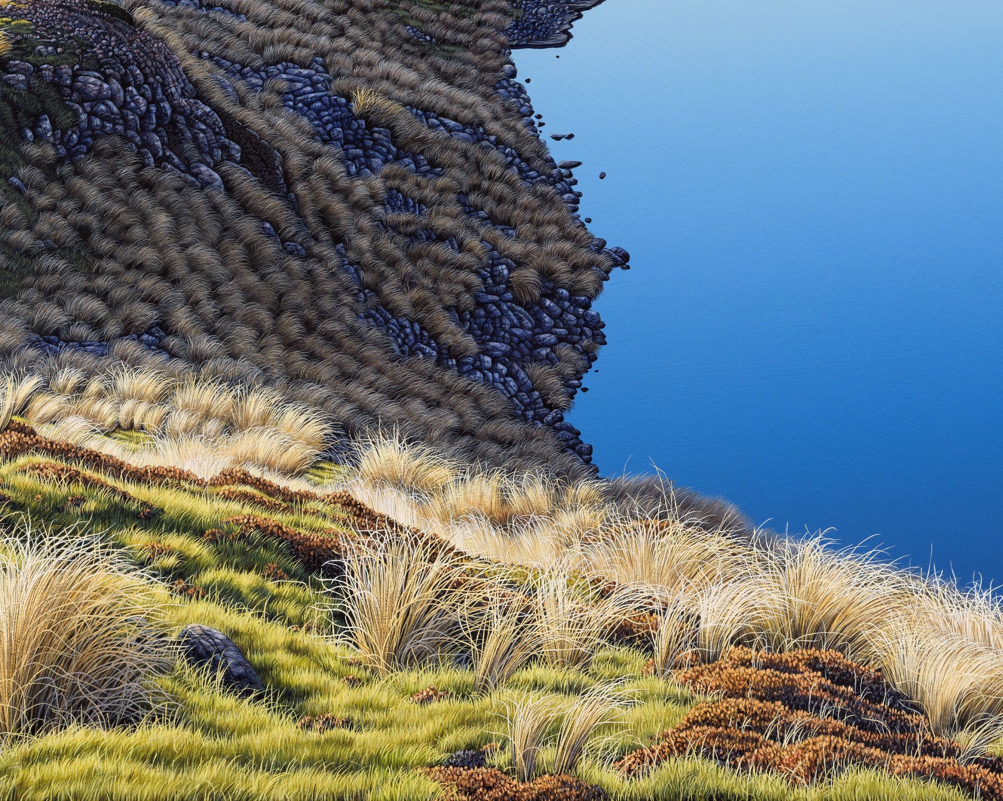 St Arnaud Range Tarn above Parachute Rocks - Nelson Lakes National Park ...