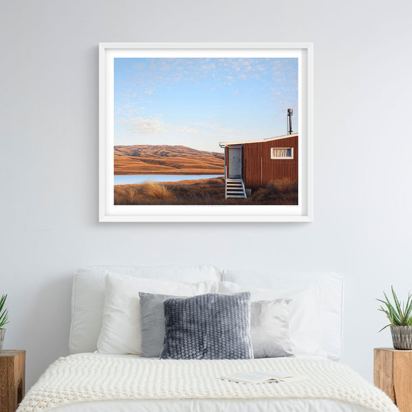 Lake Onslow Central Otago Art Print - Fisherman's Home, New Zealand ...